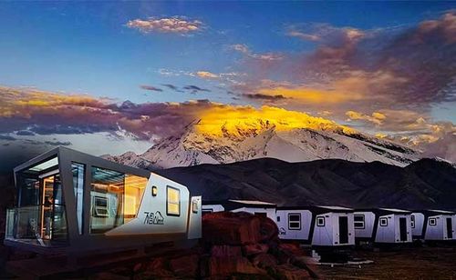 Luxury modular hotel unit_Glacier for Glamping site