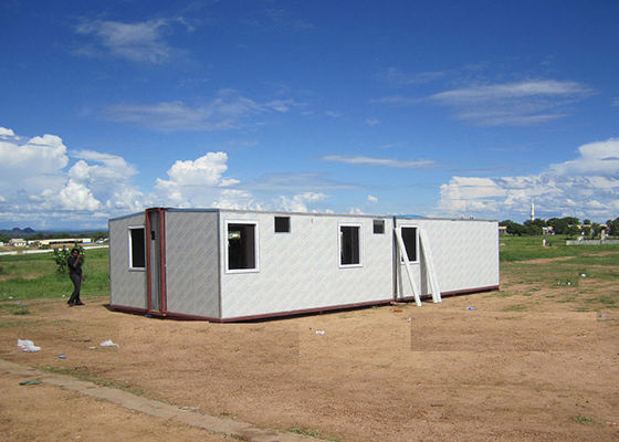 Mobile Portable Emergency Shelter , Foldable Prefabricated Homes