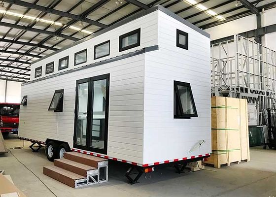 Prefabricated Tiny House On Wheels Space Saving Modular Tiny House