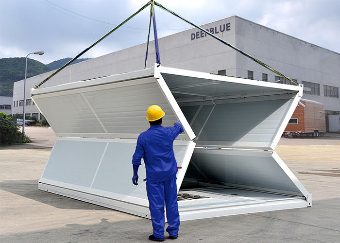 20FT 40FT Prefab Foldable Flat Pack Modular Folding Container House ...