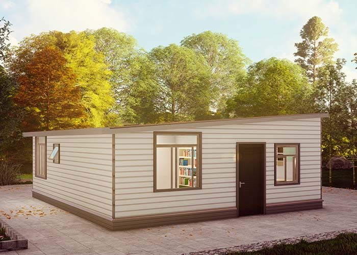 Prefab Light Steel Frame Modular House - Kris Granny Flat