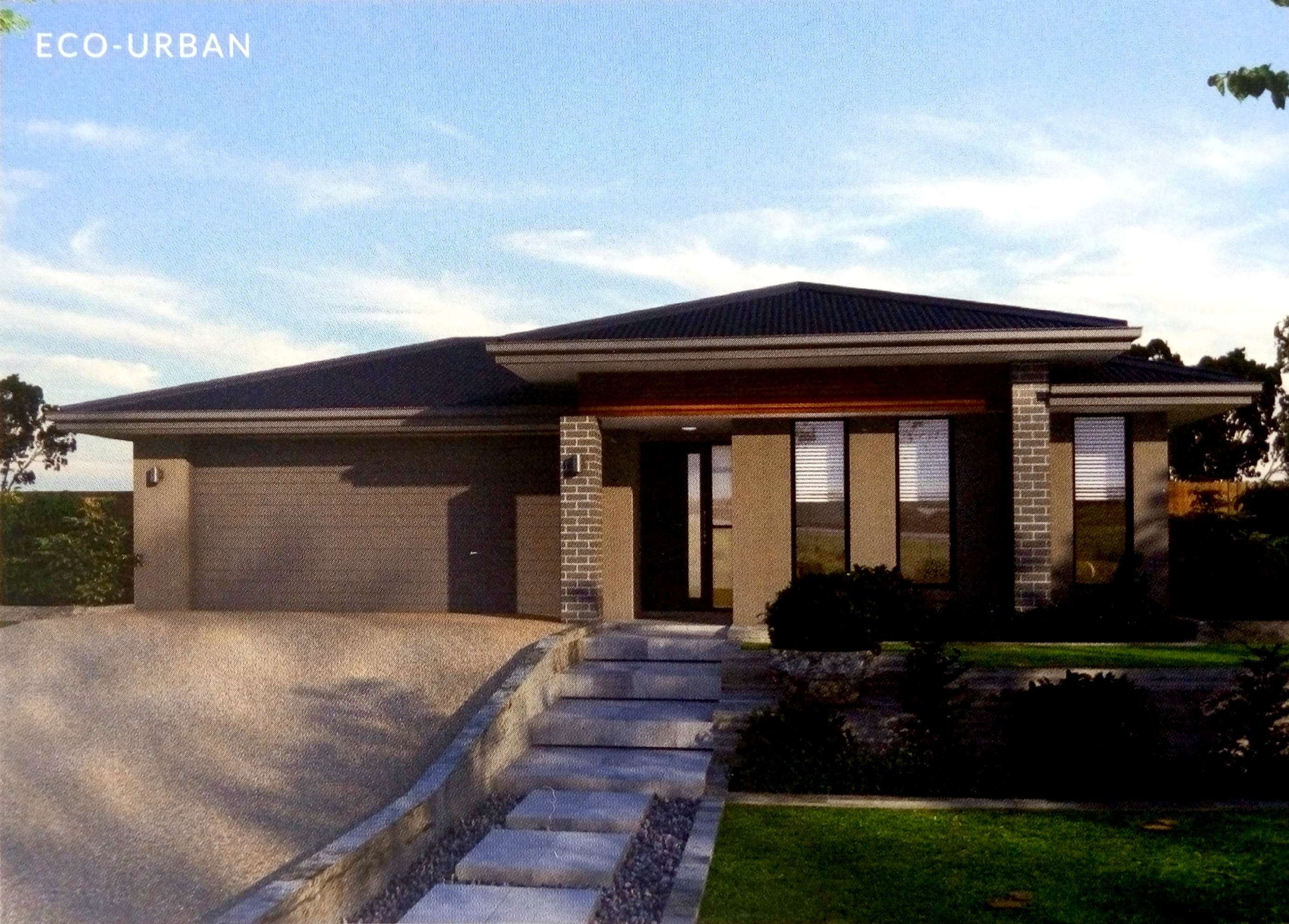 4 Bedrooms Modern Prefab Bungalow Homes Modular Light Gauge Steel Structure