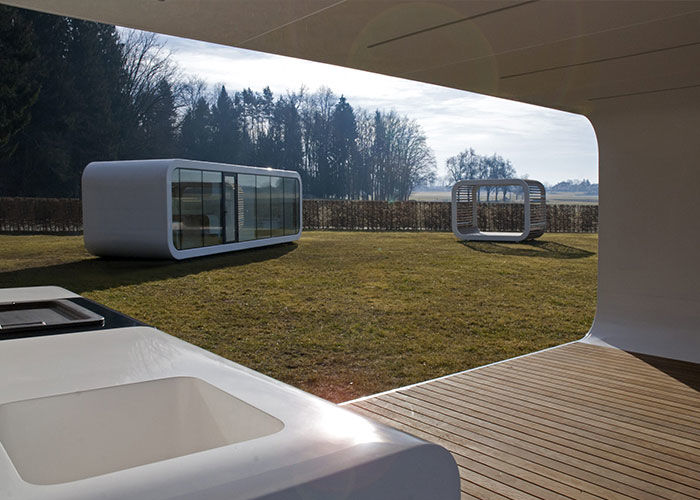 Wood Assembled Houses Portable Cabins Modular Cottages With Light Steel ...