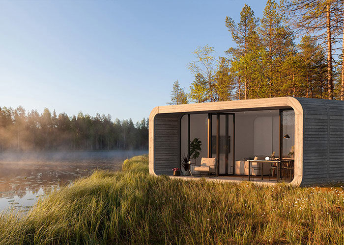 Wood Assembled Houses Portable Cabins Modular Cottages With Light Steel ...