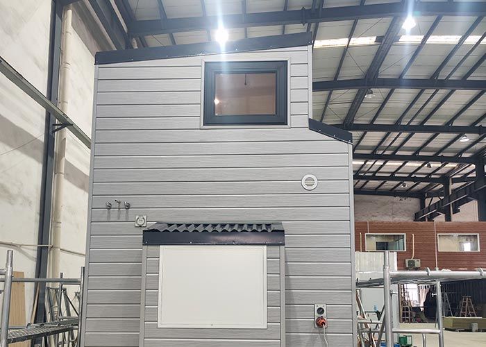 Modern Prefab Modular Home Luxury Caravan Tiny House On Wheels Shipped ...