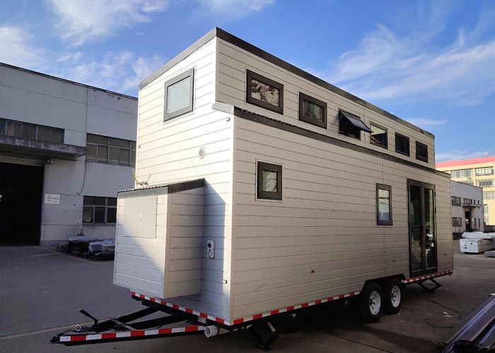 AS/NZS Standard Light Steel Prefab Tiny House On Wheels For Comfortable ...