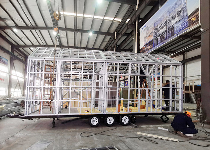 USA / NZ / AU Standard New Fancy Modular Home Tiny House On Trailer ...
