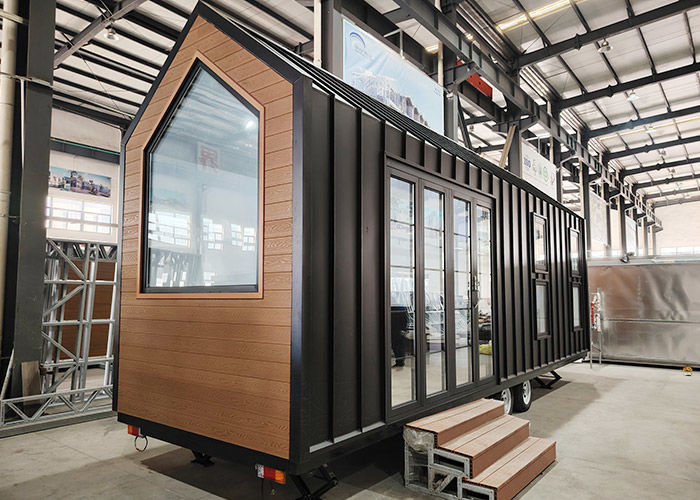 USA / NZ / AU Standard New Fancy Modular Home Tiny House On Trailer ...