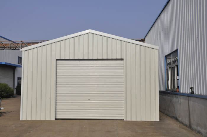 Prefabricated Metal Car Sheds, Car Parking Shed, Prefab Garden Shed ...