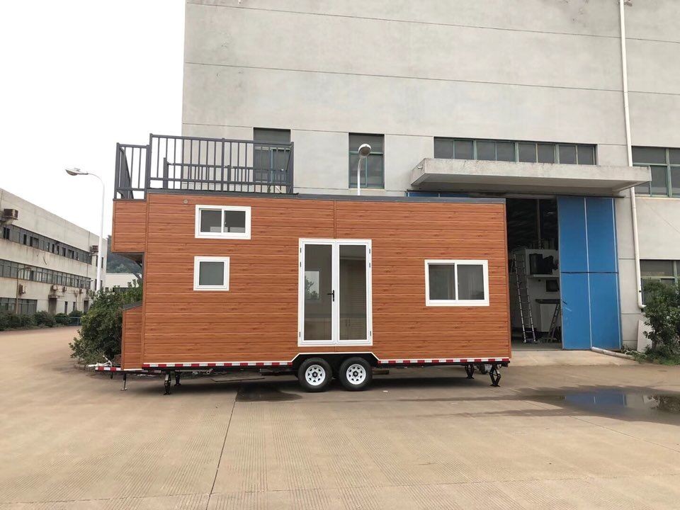 Light Steel Frame Prefab Tiny House On Wheels AISI S100 AS/NZS 4600 ...