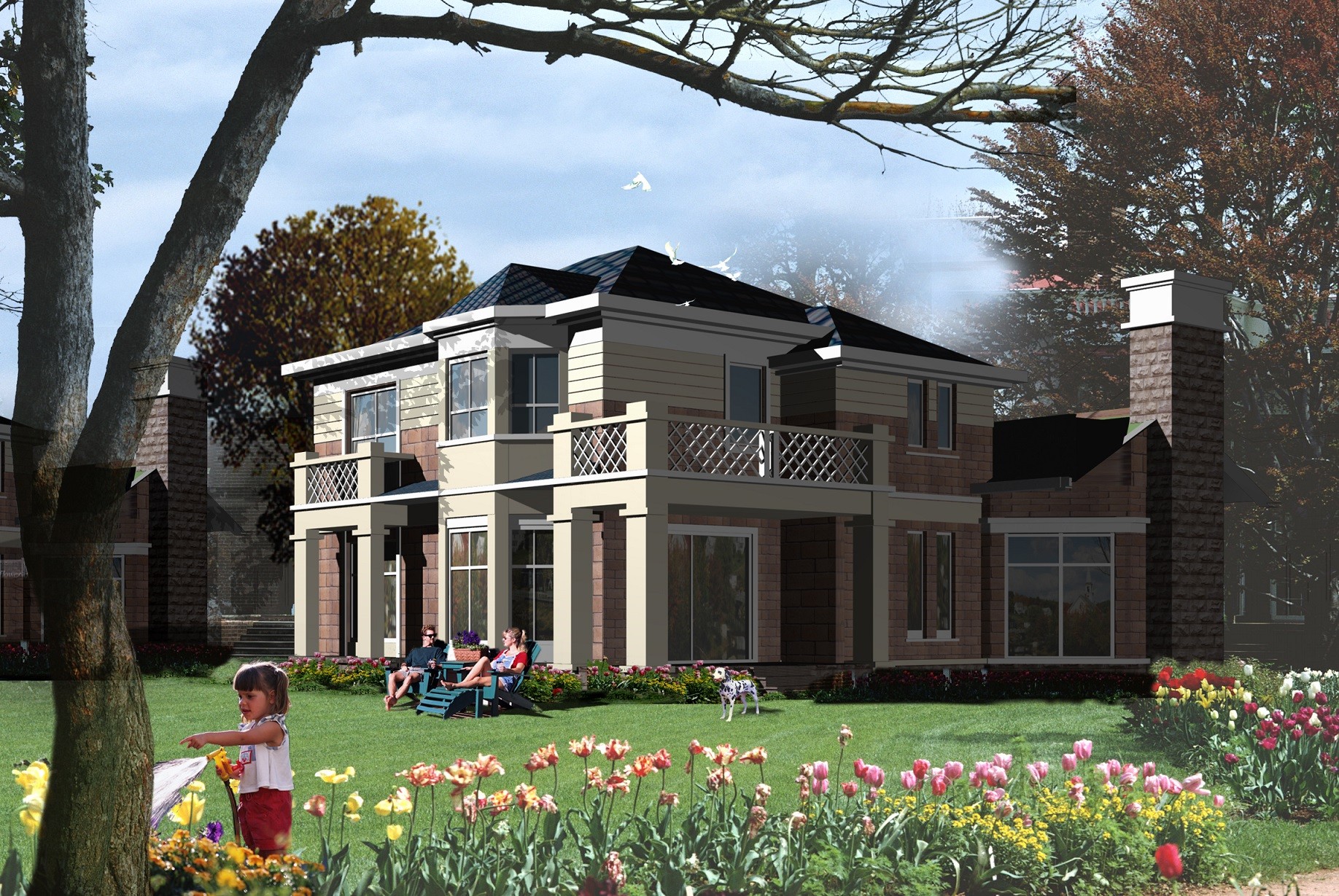 Professional Prefab Steel House Quake-Proof with Light Gauge Steel ...