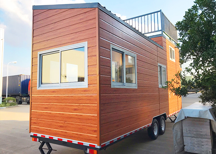 Light Steel Frame Prefab Tiny House On Wheels AISI S100 AS/NZS 4600 ...