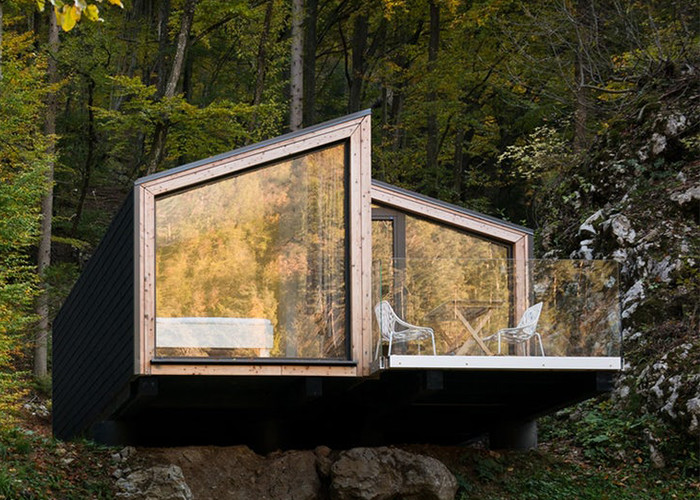 Steel Frame Prefab Modular Homes Aluminium Sliding Doors High ...