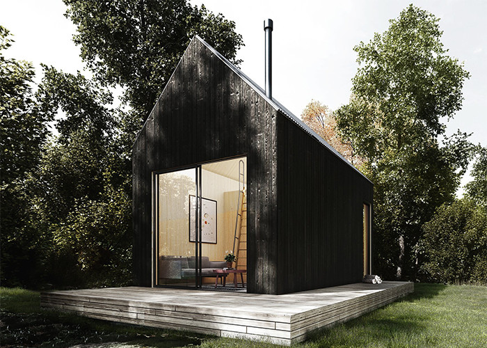 Kit Form Steel Frame Prefab Modular Homes Prefab Loft House PVC Ceiling ...