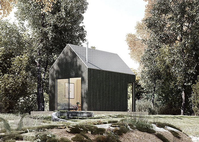 European Standard Prefab Steel House Wooden Cabin Chalet Loft Storey ...