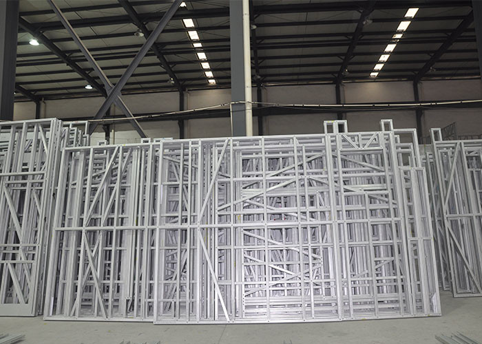 Truss System Prefab House: Light Steel Frame with PU Insulation ...