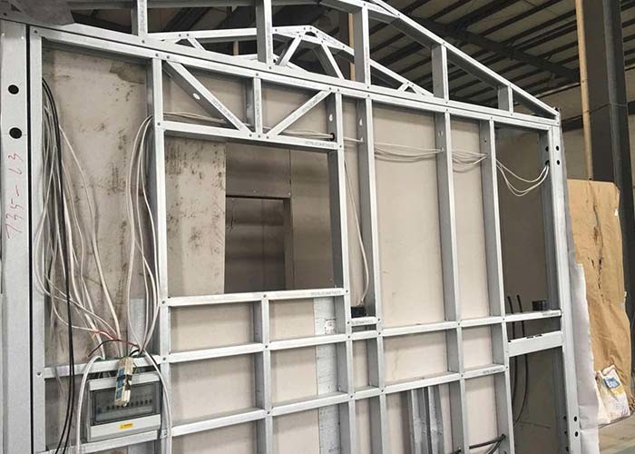 Prefab Mobile Homes With Laminate Floor / Colorbond Roofing / PVC Wall ...