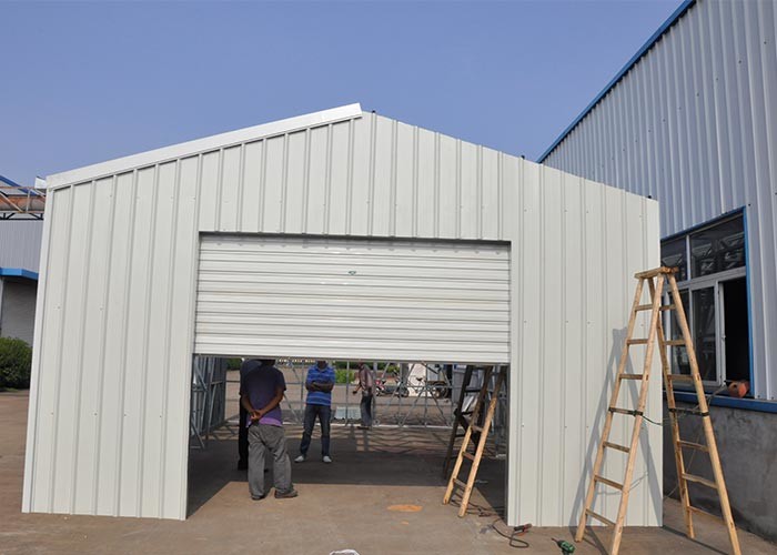 Prefabricated Metal Car Sheds, Car Parking Shed, Prefab Garden Shed ...
