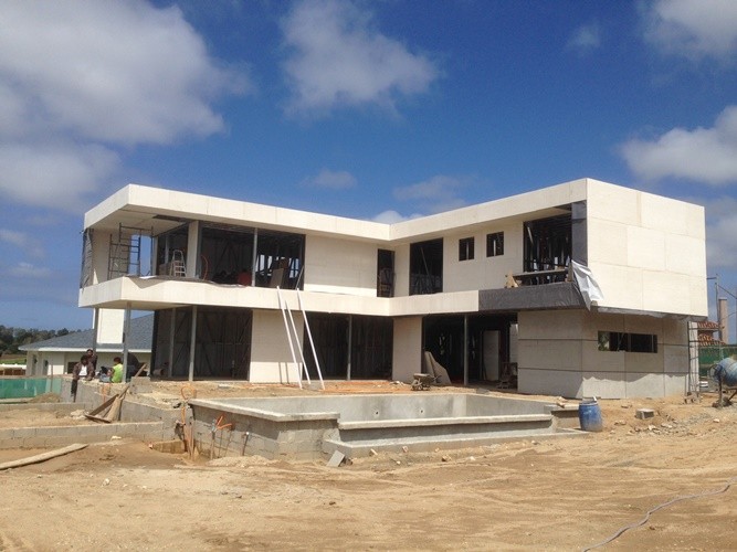 2 Story, steel frame house roof, Prefabricated light steel house, Light ...