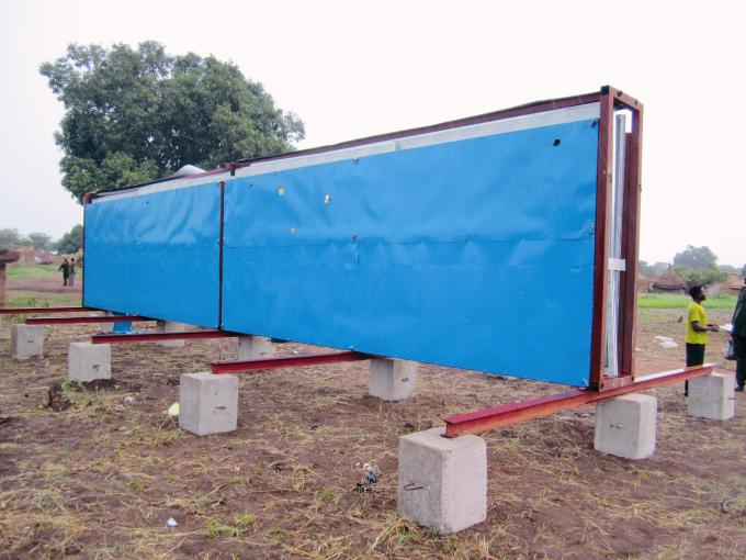 Light Steel Prefab Portable Emergency Shelter Isolation House In Quick ...