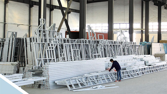 China NINGBO DEEPBLUE SMARTHOUSE CO.,LTD factory production line