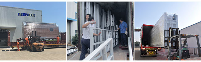 China NINGBO DEEPBLUE SMARTHOUSE CO.,LTD factory production line