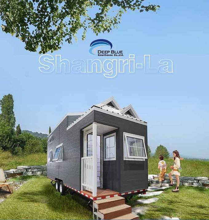 Cutting-Edge Modular Prefab Tiny House: Innovative Light Steel Design ...