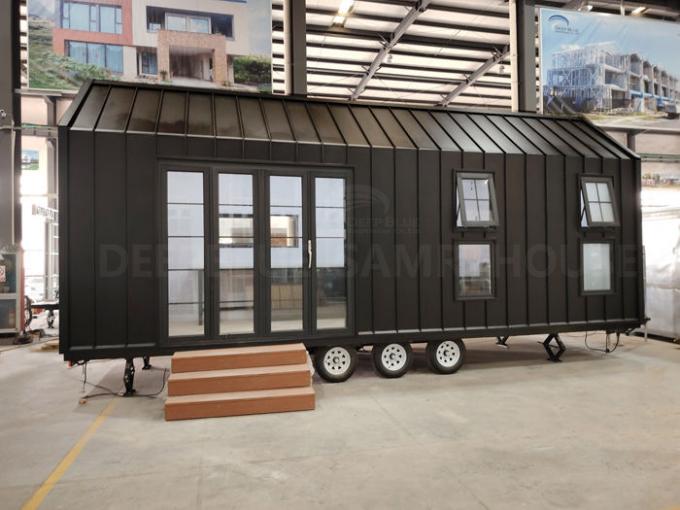 DEEPBLUE's Queensland Tiny House On Wheels: Perfect for Outdoor Travelers!